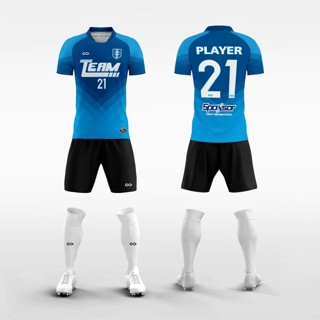 Continent - Kids Sublimated Football Kit Custom Logo for Team – CIKERS ...