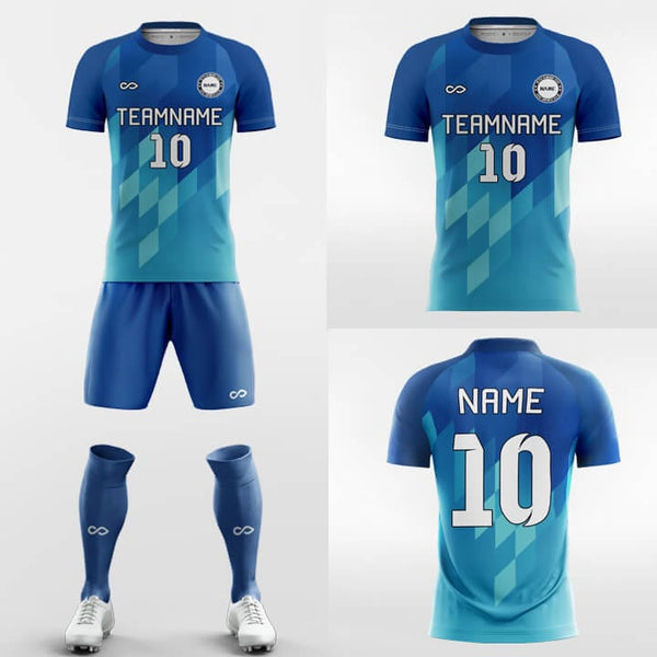 Diamond - Custom Soccer Jerseys Kit Sublimated Design-XTeamwear